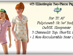 Simblr.cc - 4t3 Conversions: 4t3 Snowy Escape - Child School Uniforms