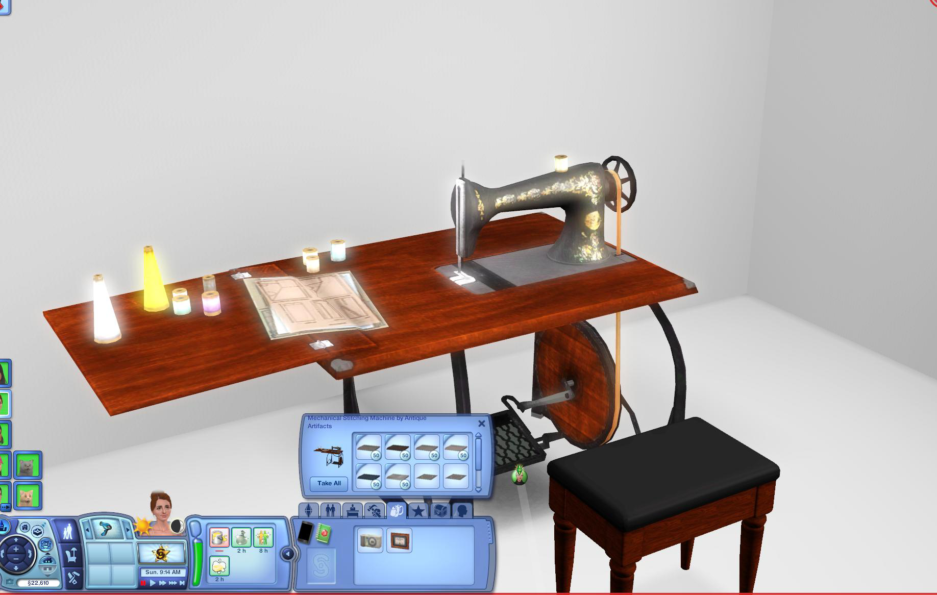 Simblr.cc - TS2 > TS3 Functional Sewing table [BETA V1.0.9]