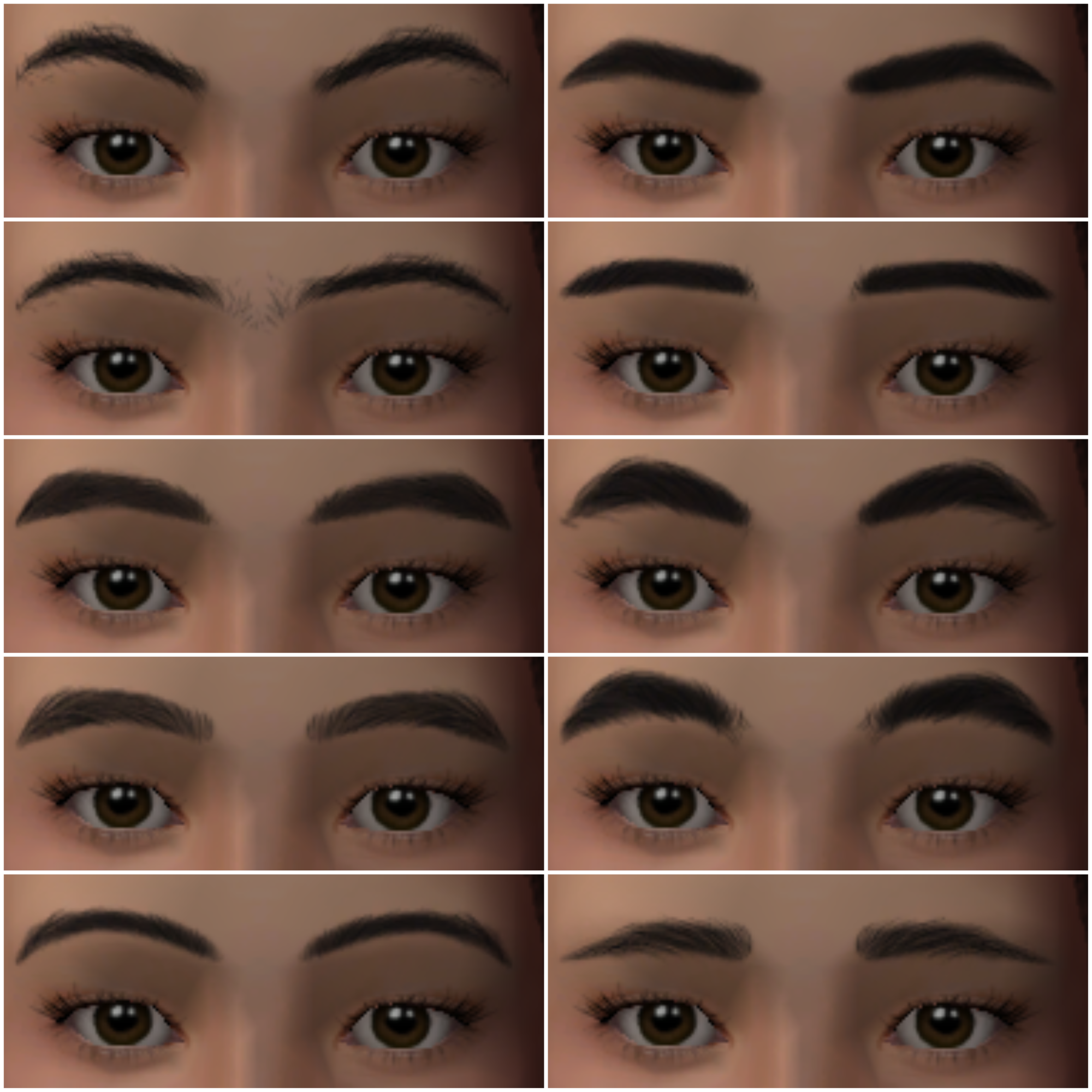 Simblr.cc - 4t2 Faaeish Eyebrows