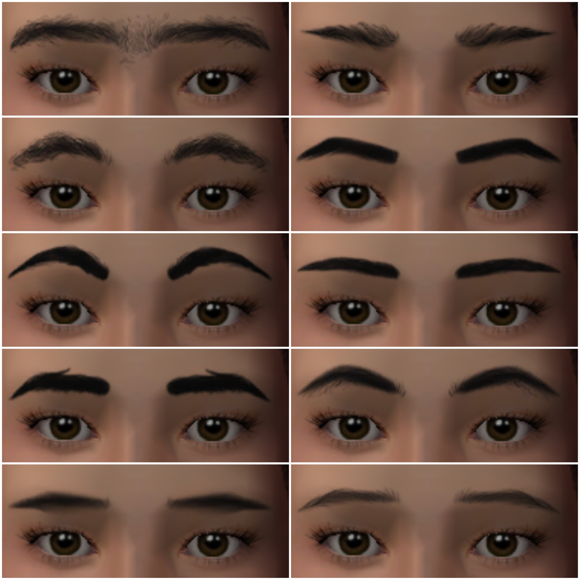 Simblr.cc - 4t2 Faaeish Eyebrows