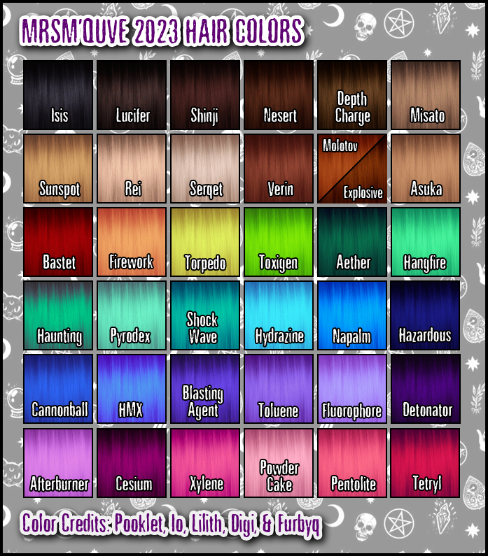 Simblr.cc - Spooky Scary Spectacular 2023: WickedSims Bellatrix Hair in ...
