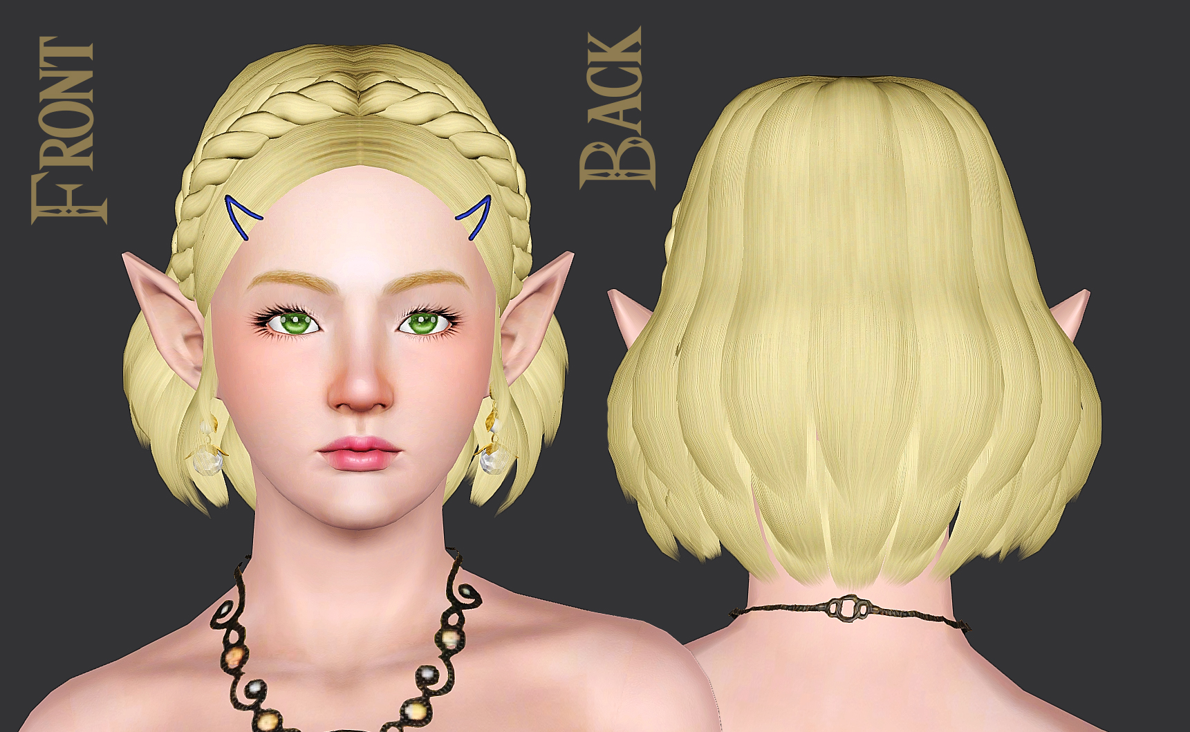 Simblr.cc - "Tears of Zelda" - Hairstyle for females, all ages