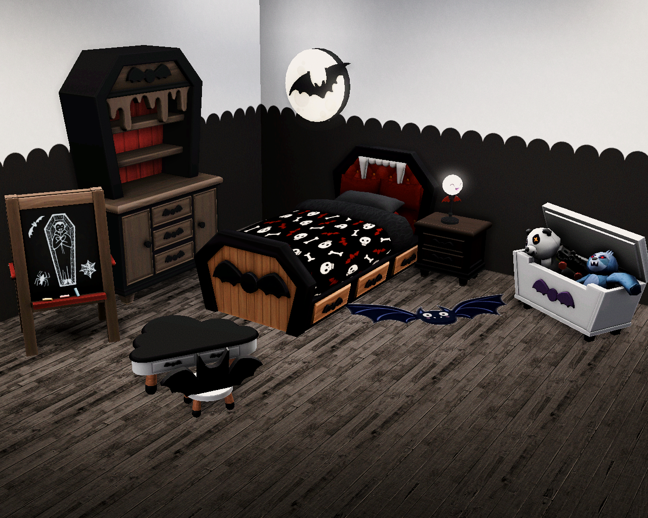 Simblr.cc - 4TO3 SIXAMcc - Vampire&Princess Set