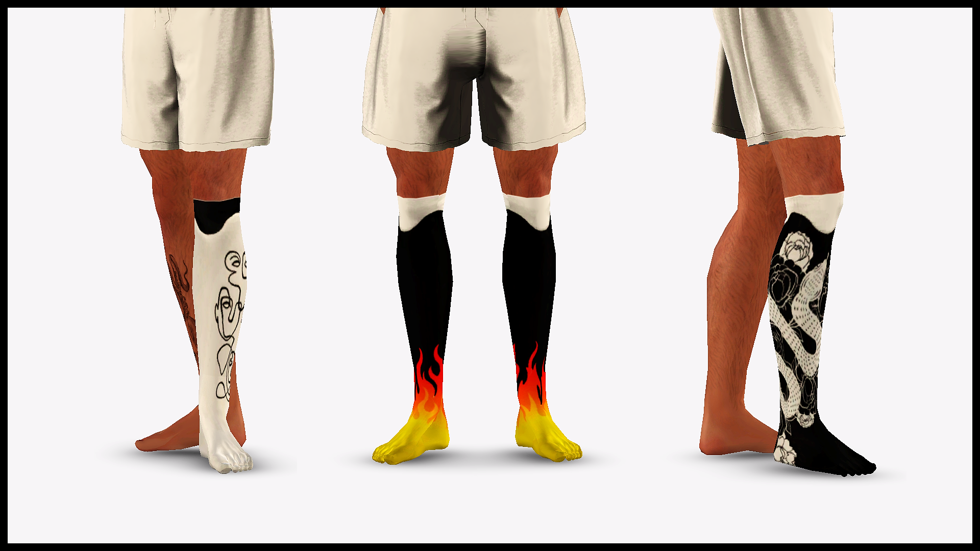 Simblr.cc - QWERTYsims leg prosthetic | 4T3 conversion