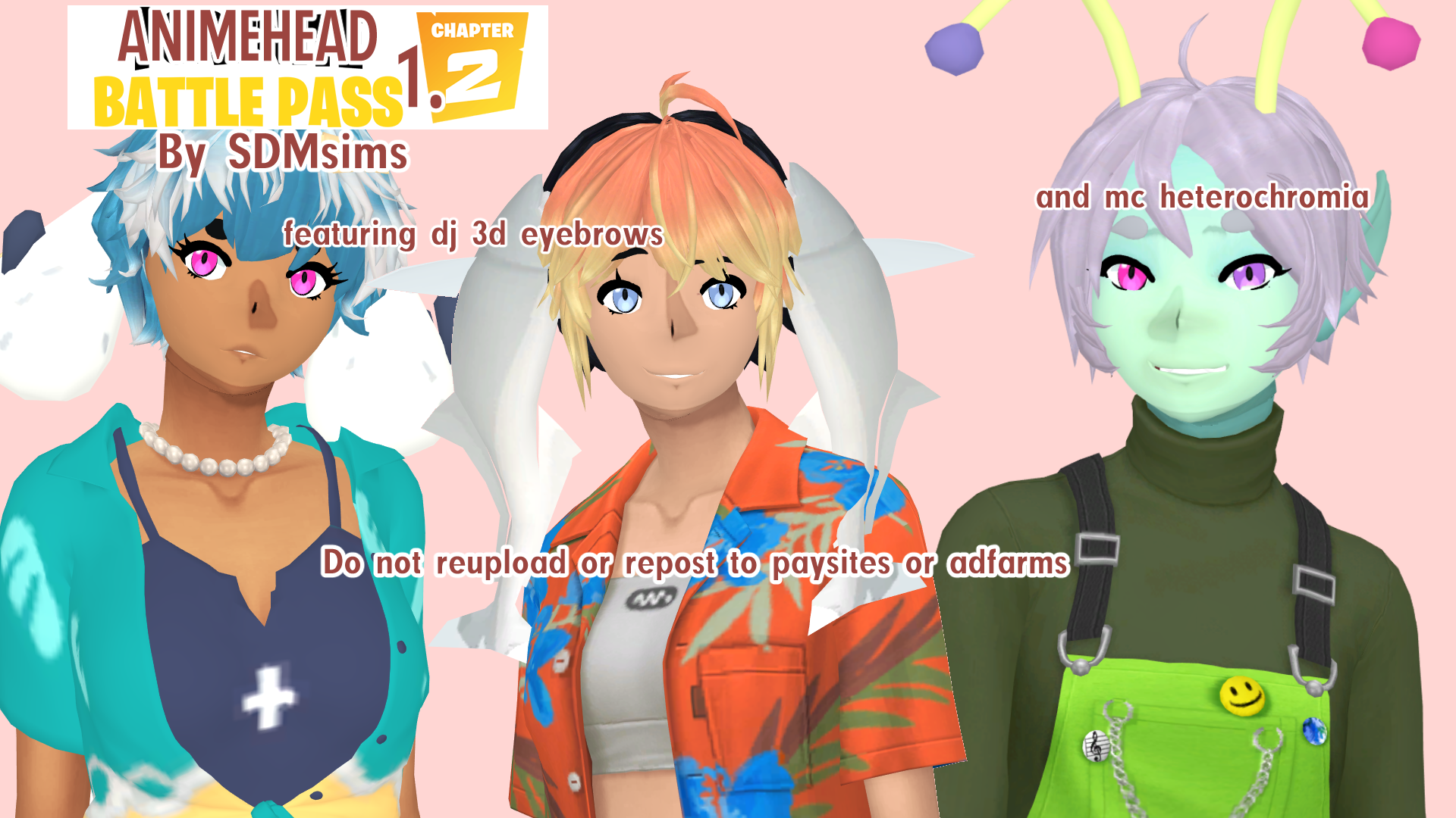 Simblr.cc - Modular anime head