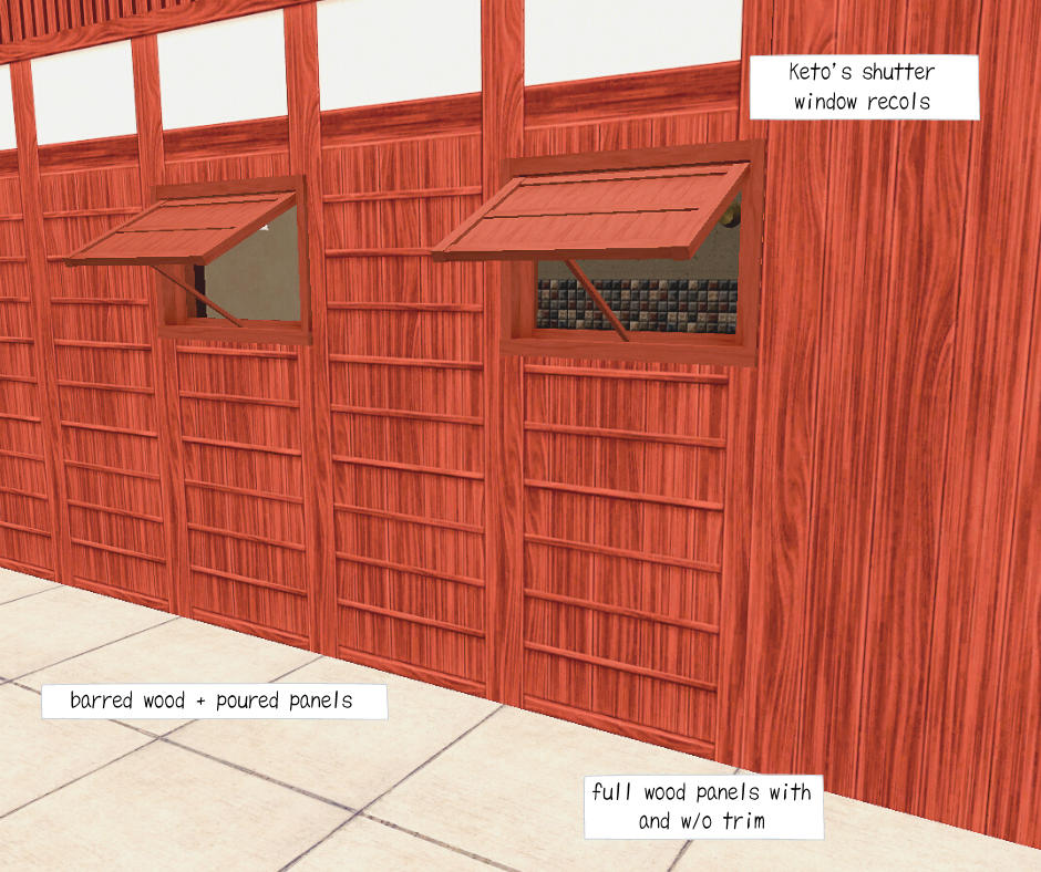 Simblr.cc - BB Niche recolours: Ochaya Build Set