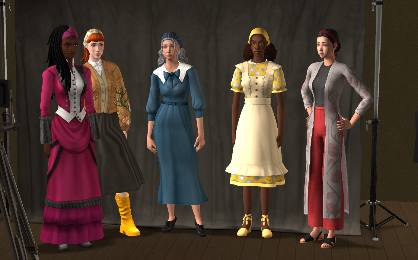 Simblr.cc - XSTECH's Sims 2 Defaults: Bandana Default Replacements